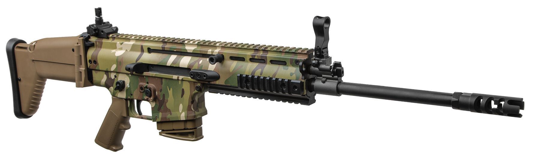 Карабін нарізний FN SCAR 17S NRCH MULTI-CAM калібру 308 WIN Multicam ...